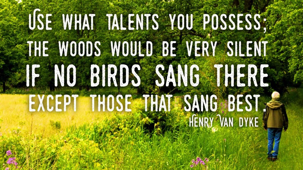 Embrace Your Talents and Passion — Share Them With The World! | James ...