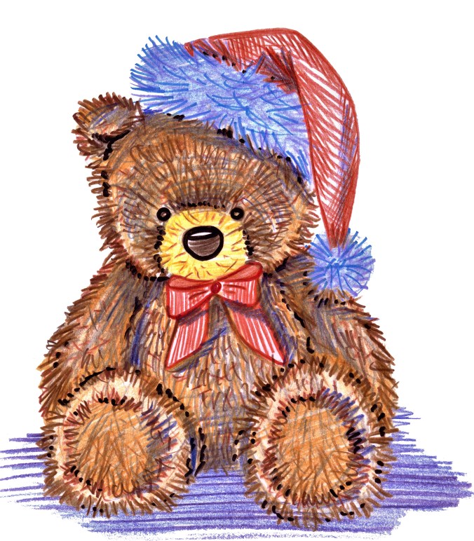 LITTLE RED BEAR’S CHRISTMAS & HOLIDAY COLORING PAGES | James Milson ...