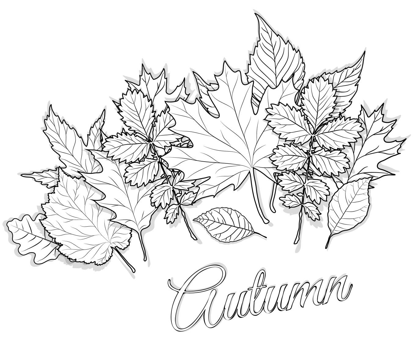 Little Red Bear’s “Happy Autumn Season!” Coloring Pages | James Milson ...