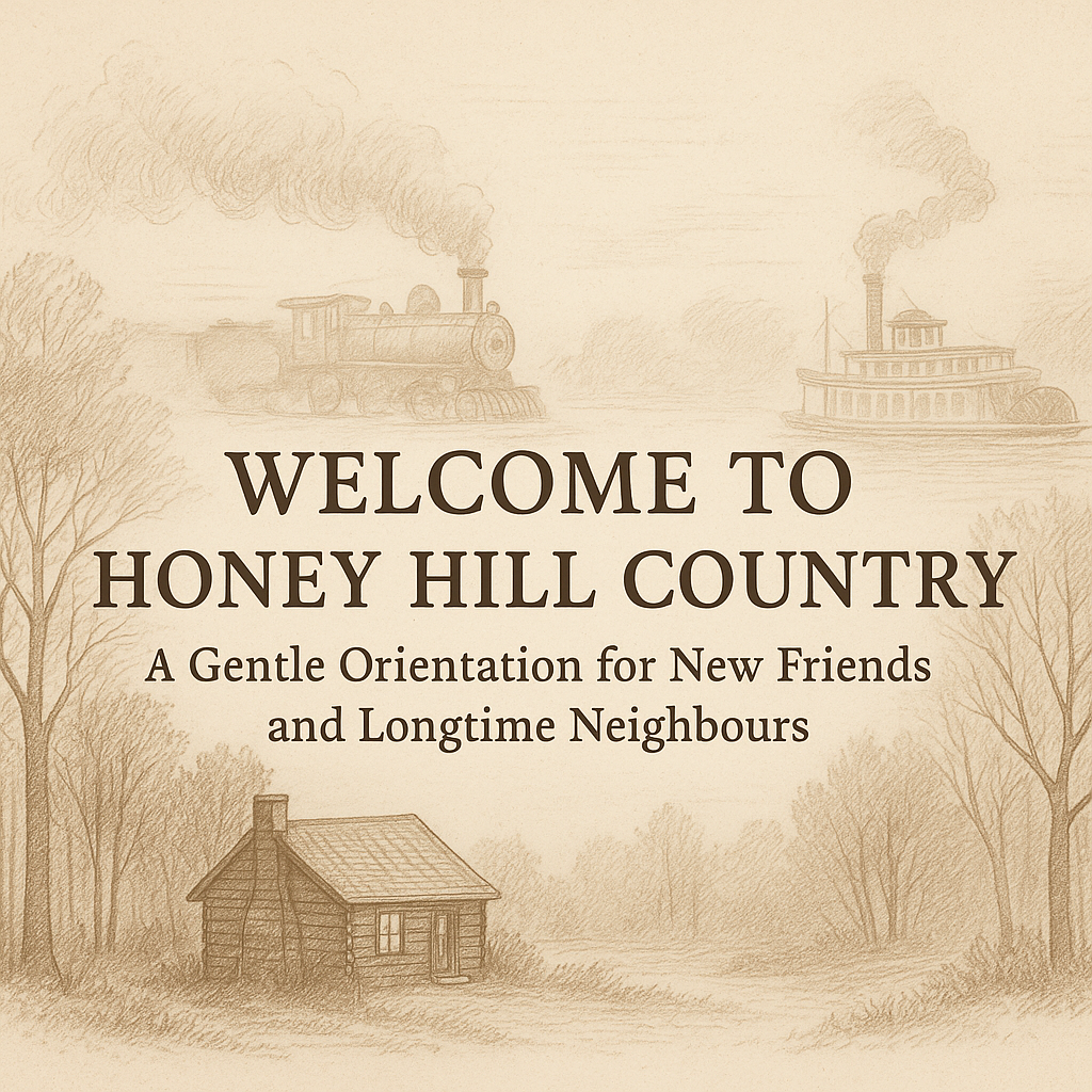 Welcome to Honey Hill Country! | James Milson – The Writing Pages